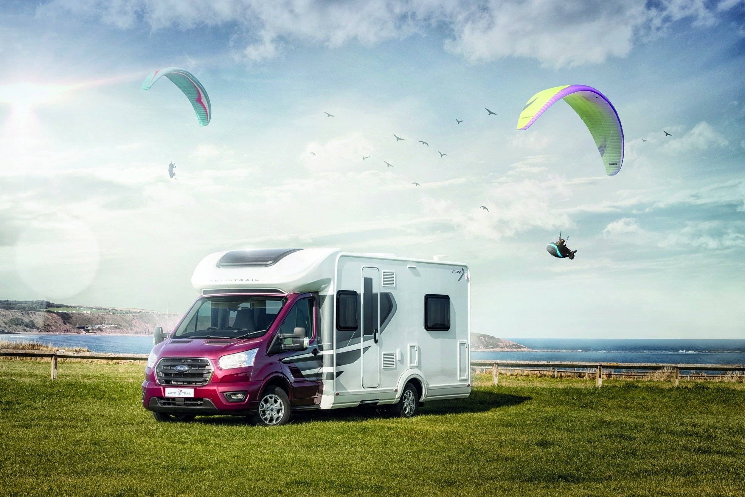Noleggio Semintegrale - Dublin - 57271 - Ford Auto Trail F74 - Yescapa