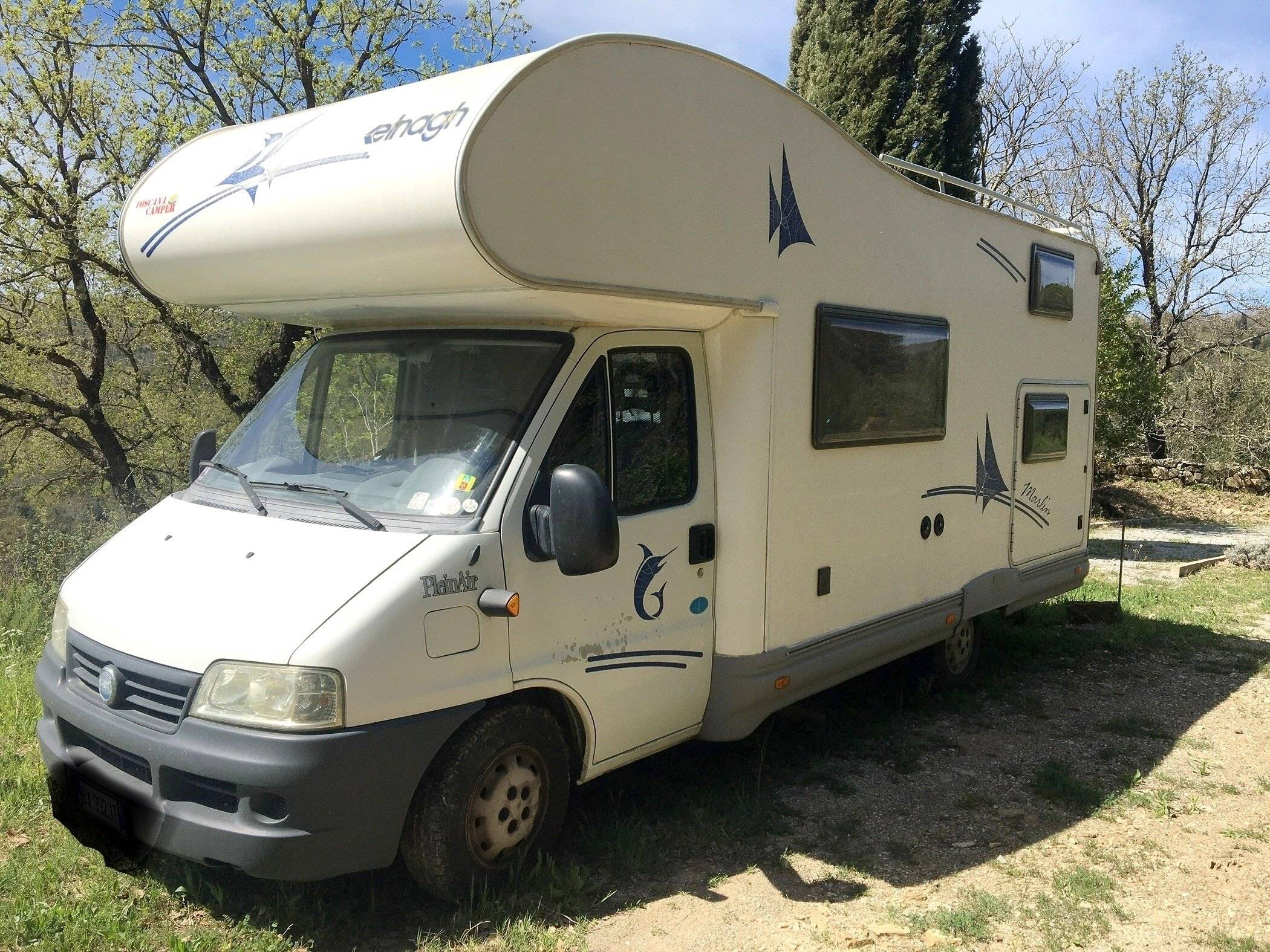 Location Coach-built motorhome - Monteverdi Marittimo - Elnagh FIAT ...